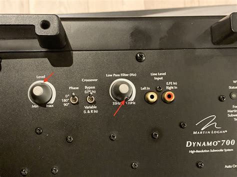 Help With Subwoofer Settings Please AVS Forum