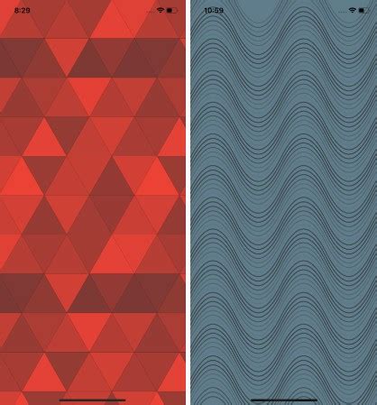 Geometric Patterns For Flutter Using CustomPainter Free Flutter
