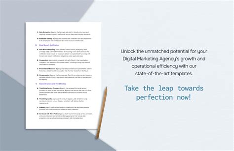 Digital Marketing Agency Client Data Protection Addendum Template In