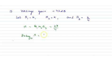 Solveda Feedback Amplifier Is To Be Designed Using Feedback Loop