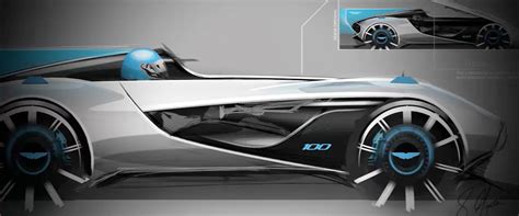 Aston Martin CC Speedster Concept Design Sketch Car Body Design