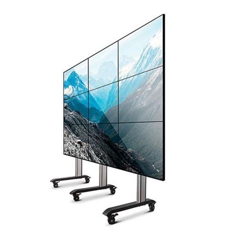 B Tech Mobile Video Wall Cart 32 70 Inch Configurable Bt8371
