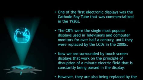 Screenless Display Technology For The Future Ppt