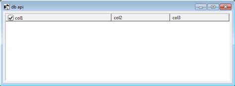 Select All Checkbox In Tcltk Tablelist Header Stack Overflow