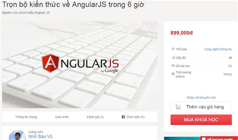 Share Khóa Học Trọn Bộ Kiến Thức Về Angularjs Trong 6 Giờ Của Edumall