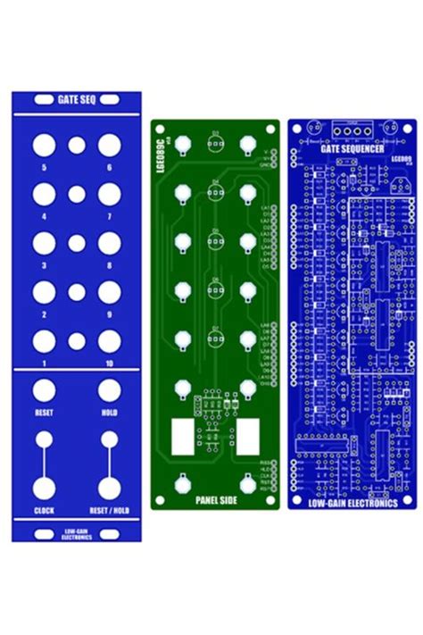 Gate Sequencer Low Gain Electronics