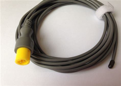Medical Rectal Temperature Probe Mindray Skin Medical Temperature Sensor