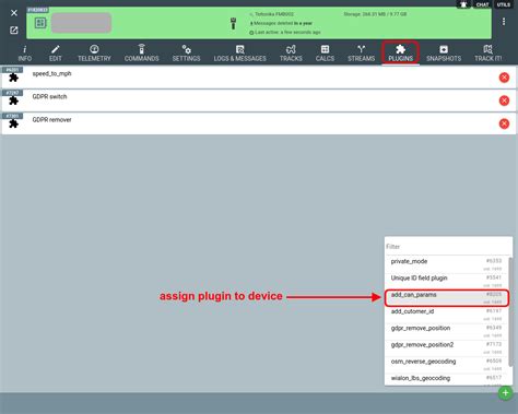 How To Fill Missing Message Parameters With Telemetry Values