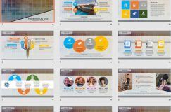 Abstract Tech PowerPoint 168890