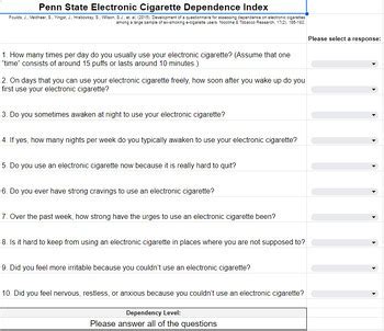 Vaping FBA By Behavior Data Tracking TPT