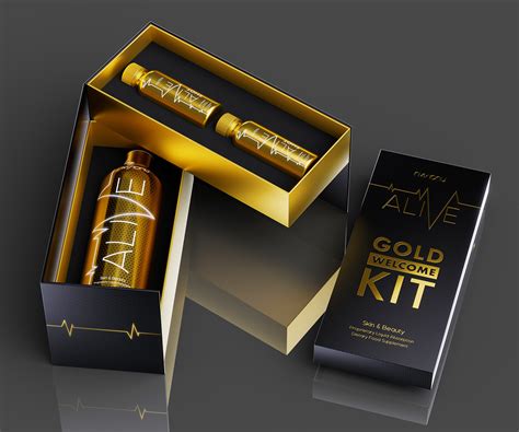 Alive Packaging Design And Product Rendering Behance