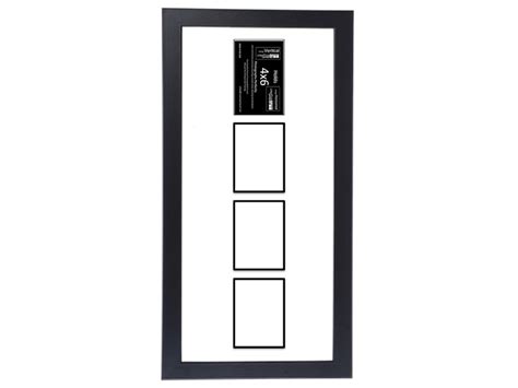 4x6 vertical multiple 2 3 4 5 6 opening black picture frame etsy