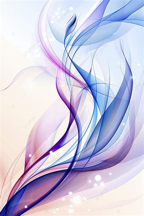 연한 파란색과 빨간색의 부드러운 파도 배경 배경 화면 및 일러스트 무료 다운로드 Pngtree