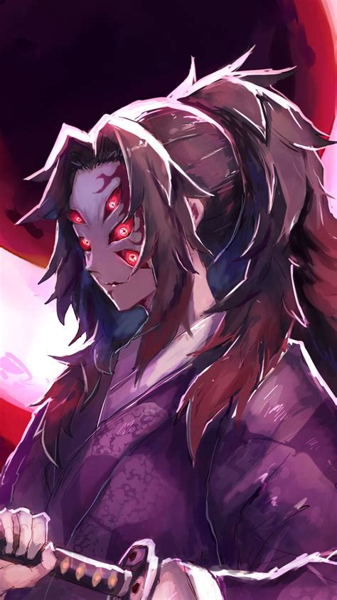 2160x3840 Resolution Kokushibo Art Demon Slayer Sony Xperia X,XZ,Z5 Premium Wallpaper ...