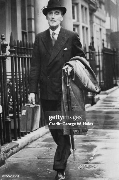 John Hay Beith Aka Novelist Ian Hay Leaves His Home In West London News Photo Getty Images