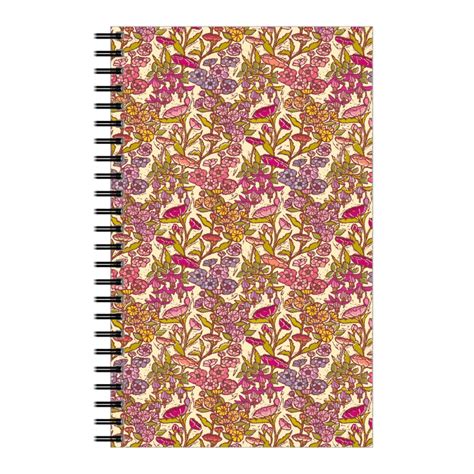 Woodcut Garden Peach Dream Notebook Shutterfly