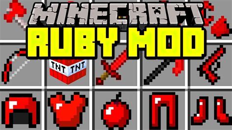 Мод Just Another Ruby скачать Моды для майнкрафт
