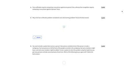 Issue With The Quizz Not Loading Convolutional Neural Networks Deeplearning Ai
