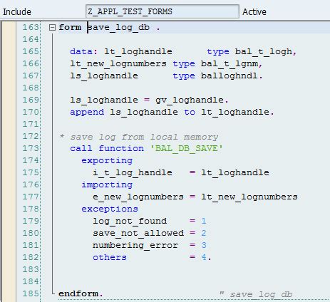 Write To SAP Application Log SAP Integration Hub