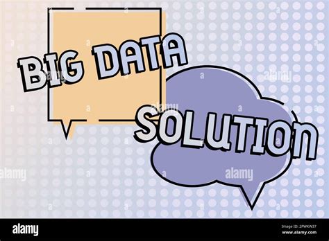 Writing Displaying Text Big Data Solution Concept Meaning Extracting
