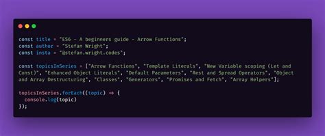 Es6 A Beginners Guide New Variable Scoping Let And Const Dev