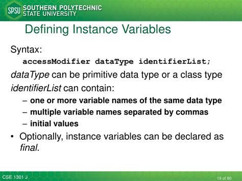 Ppt Lecture 7 Defining Classes Powerpoint Presentation Free Download Id4482748