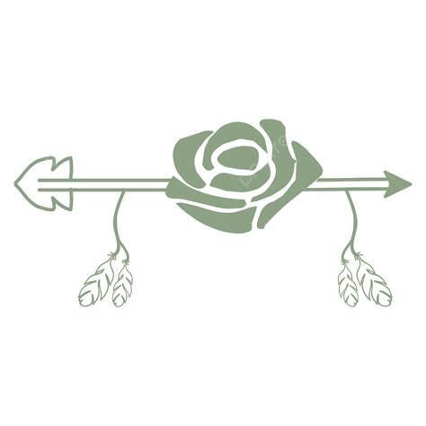 Arrows Hd Transparent A Arrow One Arrow Floral Arrow PNG Image For