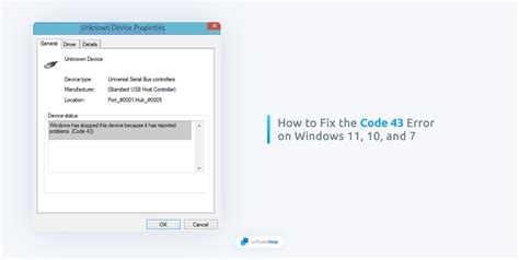 How To Fix Error Code 43 On Windows