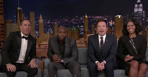 Dave Chappelle Jerry Seinfeld And Stevie Wonder Send Off Michelle
