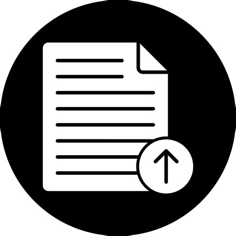 Send File Vector Icon 21046824 Vector Art At Vecteezy