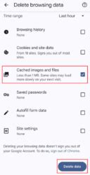 Clear Cache Chrome Untuk Website Cepat
