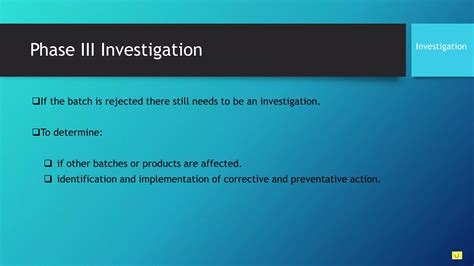 Investigation Of Oos And Oot Results Pptx