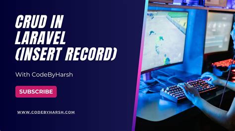 Insert Record Into Database In Laravel Youtube