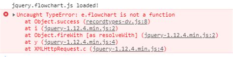Flowchart Is Not A Function J JQuery NoConflict Issue 97