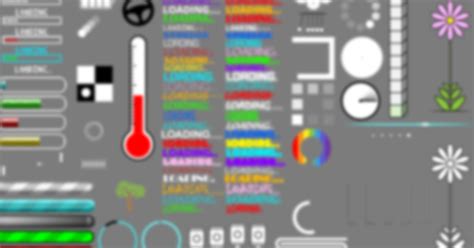 Mega Gui Pack 3 Animated Loading And Progress Bars 2d Icons Unity