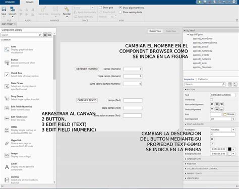 Introducción a MatLab App Designer
