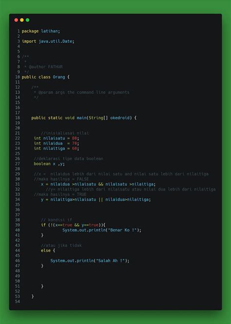belajar mengenal operator logika dalam aktivitas java java media kita