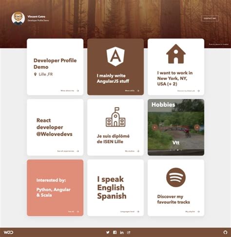 React Ultimate Resume A Modern Software Developer Resume Built With React And JSONResume