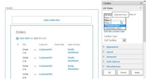 How To Display Views Via Web Parts In Sharepoint 2013 Dummies