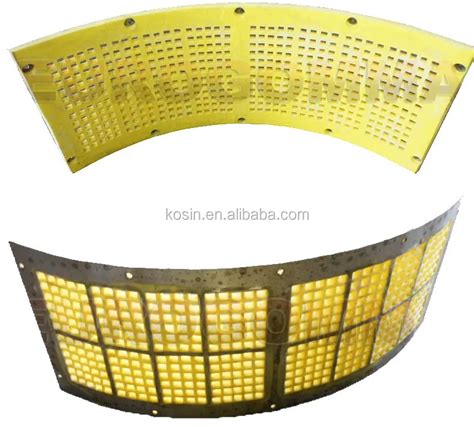 드럼 수세미 선반 폴리우레탄 고무 트롬멜 스크린 패널 Pu 우레탄 트롬멜 스크린