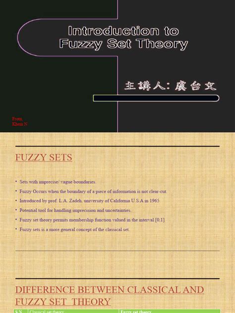 Fuzzy Sets 2 Pdf Fuzzy Logic Cybernetics