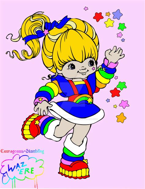 Rainbow Brite Vector By Courageous Stumbling On Deviantart
