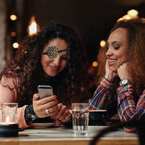 Adjustable Medical Lazy Eye Patch Set 2 PCS Visual Amblyopia Corrected Pirate Eye Patches For