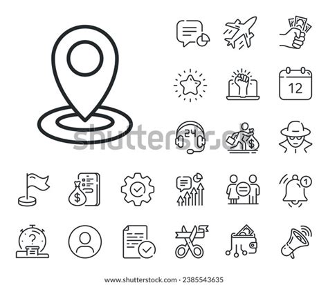 Map Pointer Sign Salaryman Gender Equality Stock Vector Royalty Free 2385543635 Shutterstock
