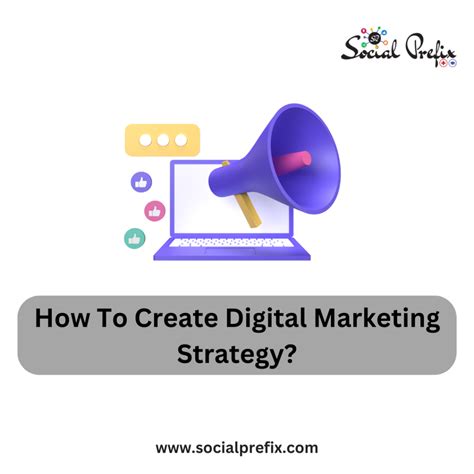 How To Create A Digital Marketing Strategy Social Prefix