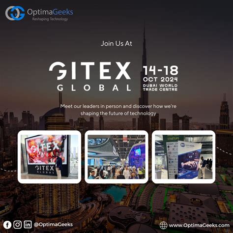 Optimageeks On Linkedin Optimageeks Optima Lifeatoptima Gitex2024