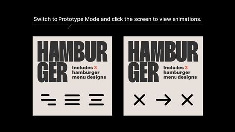 Animated Hamburger Menu Ui Figma
