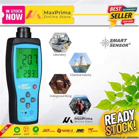 Promo Oxygen Tester Smart Sensor Ar8100 Oksigen Detector O2 Analyzer Ar 8100 Diskon 23 Di