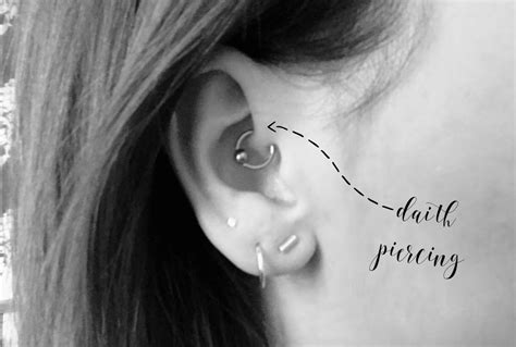 The Daith Piercing For Migraines Could It Work For You Birds And