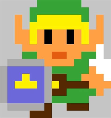 Link Zelda 8 Bit